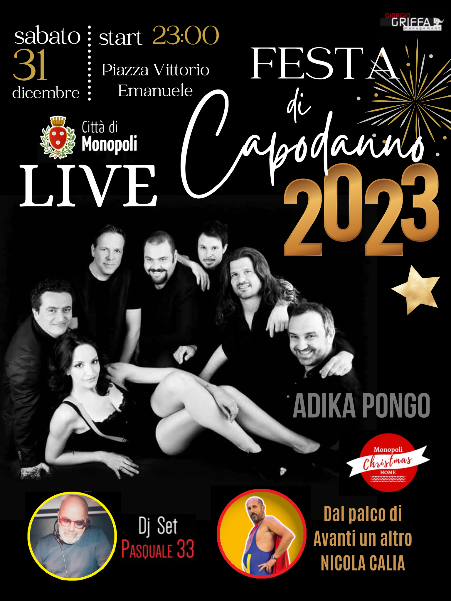 Disco music, dj-set e comicità in piazza per brindare al 2023 ...